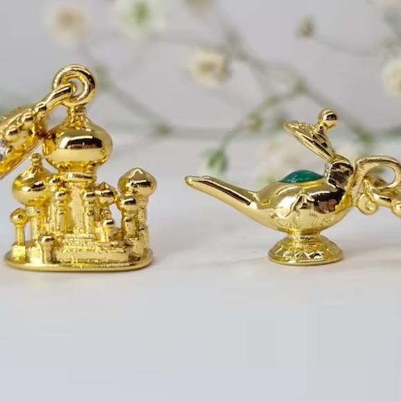 Pandora | Jewelry | Pandora Disney Aladdin Shine Charm Set | Poshmark